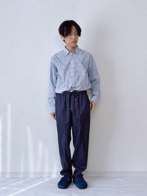 リラックス感ときちんと感を両立した春のストライプスタイル – MIZUJIN WEBSHOP